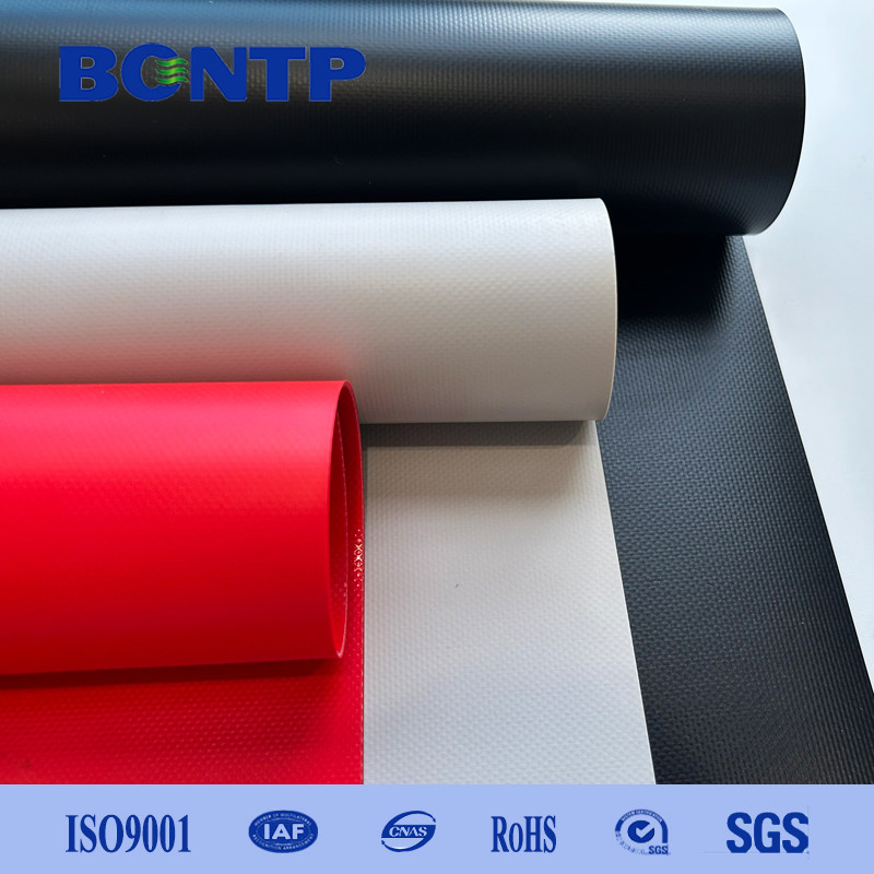 Heavy Duty Flame Retardant PVC Coated Canvas Tarpaulin For Truck Or ...